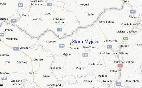 Stará Myjava Ski Resort Guide, Location Map & Stará Myjava ski holiday ...