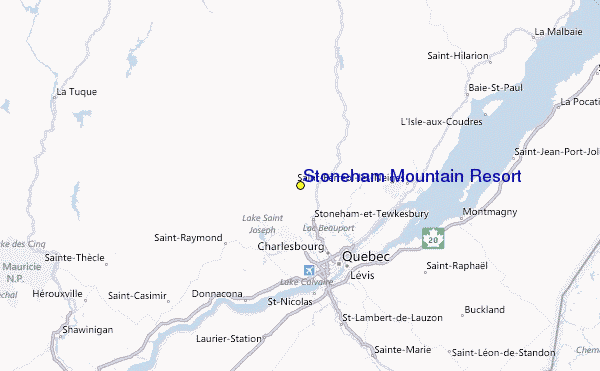 Stoneham Mountain Resort Ski Resort Guide, Location Map & Stoneham ...