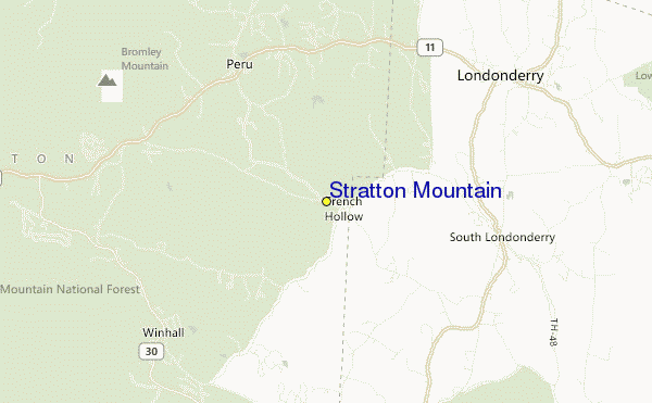 Stratton Mountain Ski Resort Guide, Location Map & Stratton Mountain ...