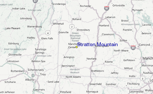 Stratton Mountain Ski Resort Guide, Location Map & Stratton Mountain ...