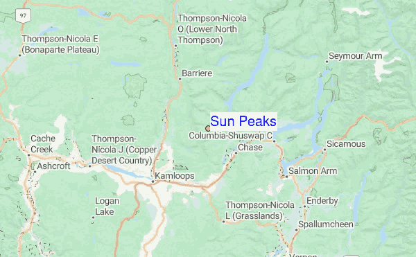 Sun Peaks Ski Resort Guide, Location Map & Sun Peaks ski holiday ...