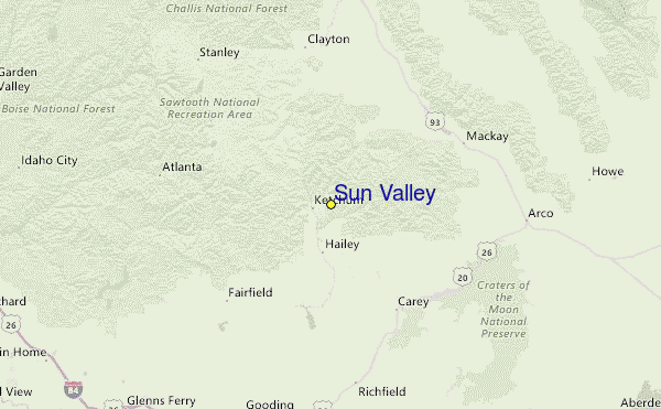 Sun Valley Ski Resort Guide, Location Map & Sun Valley ski holiday ...