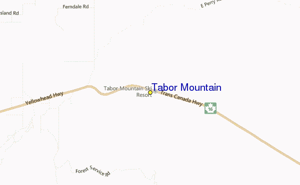 Tabor Mountain Ski Resort Guide, Location Map & Tabor Mountain ski ...