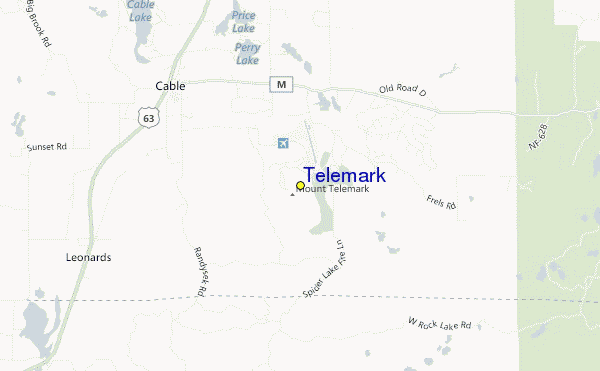 Telemark Ski Resort Guide, Location Map & Telemark ski holiday ...