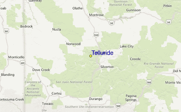 Telluride Ski Resort Guide, Location Map & Telluride ski holiday ...