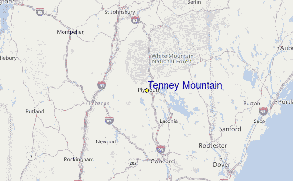 Tenney Mountain Ski Resort Guide, Location Map & Tenney Mountain ski ...