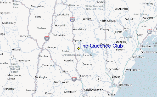 The Quechee Club Ski Resort Guide, Location Map & The Quechee Club ski ...
