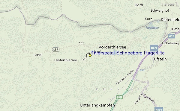Thierseetal/Schneeberg/Hagerlifte Ski Resort Guide, Location Map ...