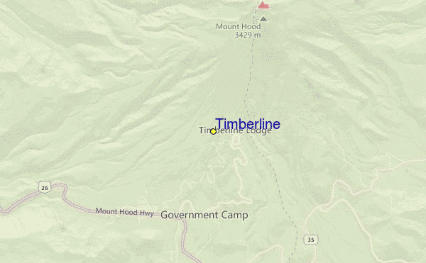 Timberline Ski Resort Guide, Location Map & Timberline ski holiday ...