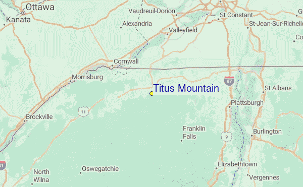 Titus Mountain Ski Resort Guide, Location Map & Titus Mountain ski ...