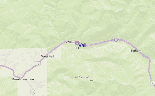 Vail Ski Resort Guide, Location Map & Vail ski holiday accommodation