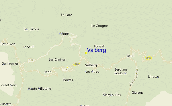 Valberg Ski Resort Guide, Location Map & Valberg ski holiday accommodation