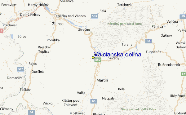 Valčianska dolina Ski Resort Guide, Location Map & Valčianska dolina ...