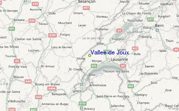 Vallée de Joux Ski Resort Guide, Location Map & Vallée de Joux ski ...