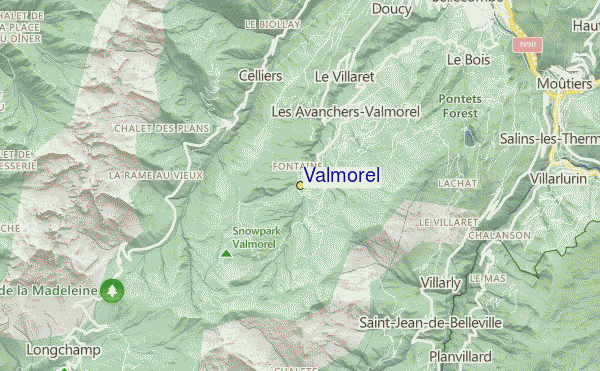 Valmorel Ski Resort Guide, Location Map & Valmorel ski holiday ...