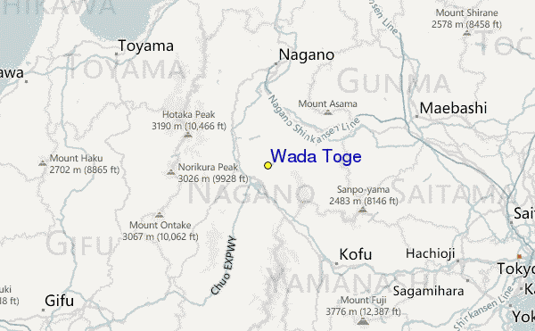 Wada Toge Ski Resort Guide, Location Map & Wada Toge ski holiday ...