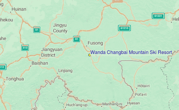 Wanda Changbai Mountain Ski Resort Ski Resort Guide, Location Map ...