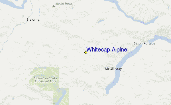 Whitecap Alpine Ski Resort Guide, Location Map & Whitecap Alpine ski ...