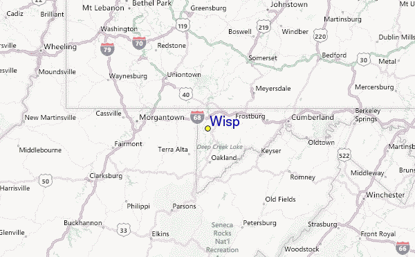 Wisp Ski Resort Guide, Location Map & Wisp ski holiday accommodation