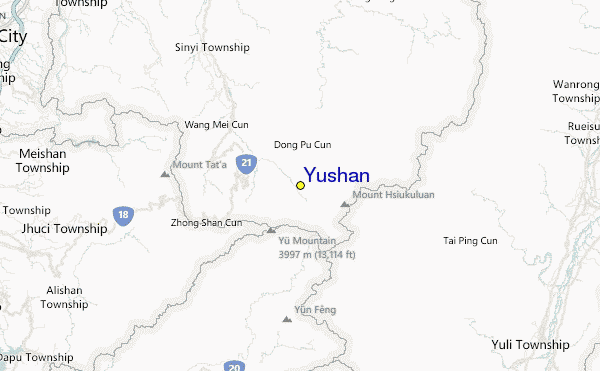 Yushan Ski Resort Guide, Location Map & Yushan ski holiday accommodation