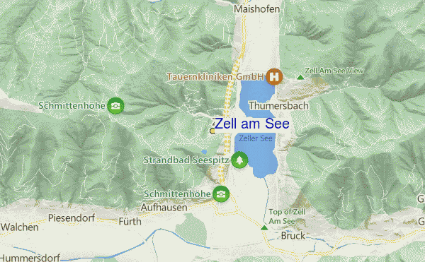 Zell am See Ski Resort Guide, Location Map & Zell am See ski holiday ...