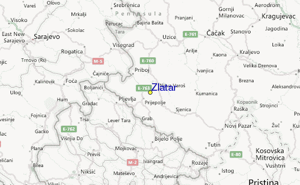 Zlatar Ski Resort Guide, Location Map & Zlatar ski holiday accommodation