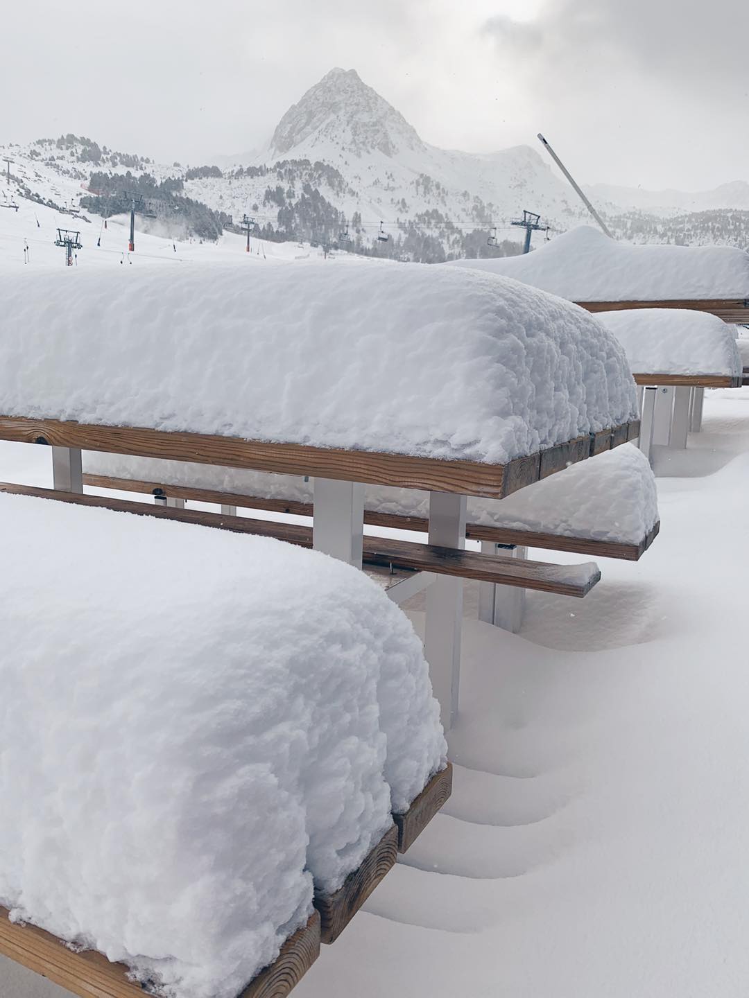 Huge Snowfalls in the Alps