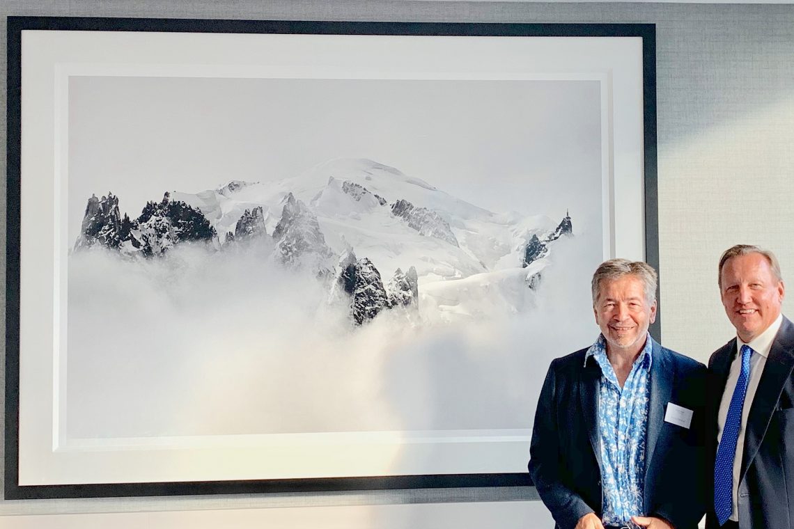 London Photographic Exhibition by Olympic Skier