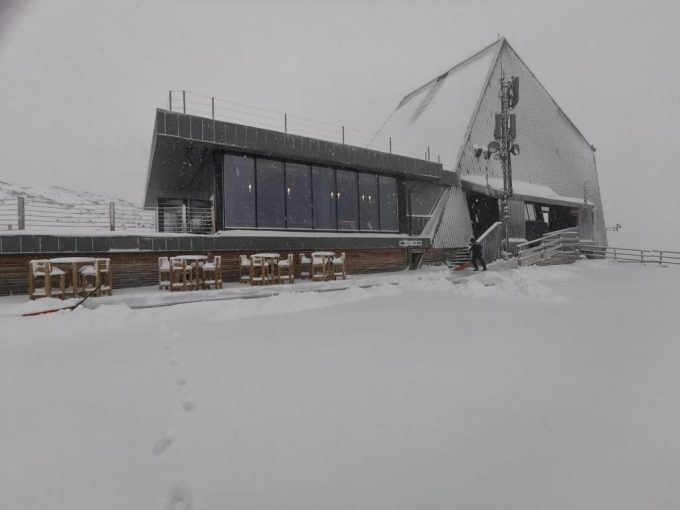 Fresh September Snowfall in the Alps and Dolomites