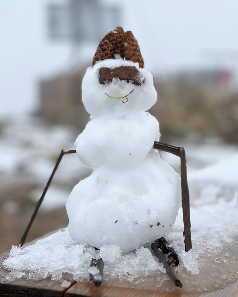 Late Summer Snowfall in the Rockies