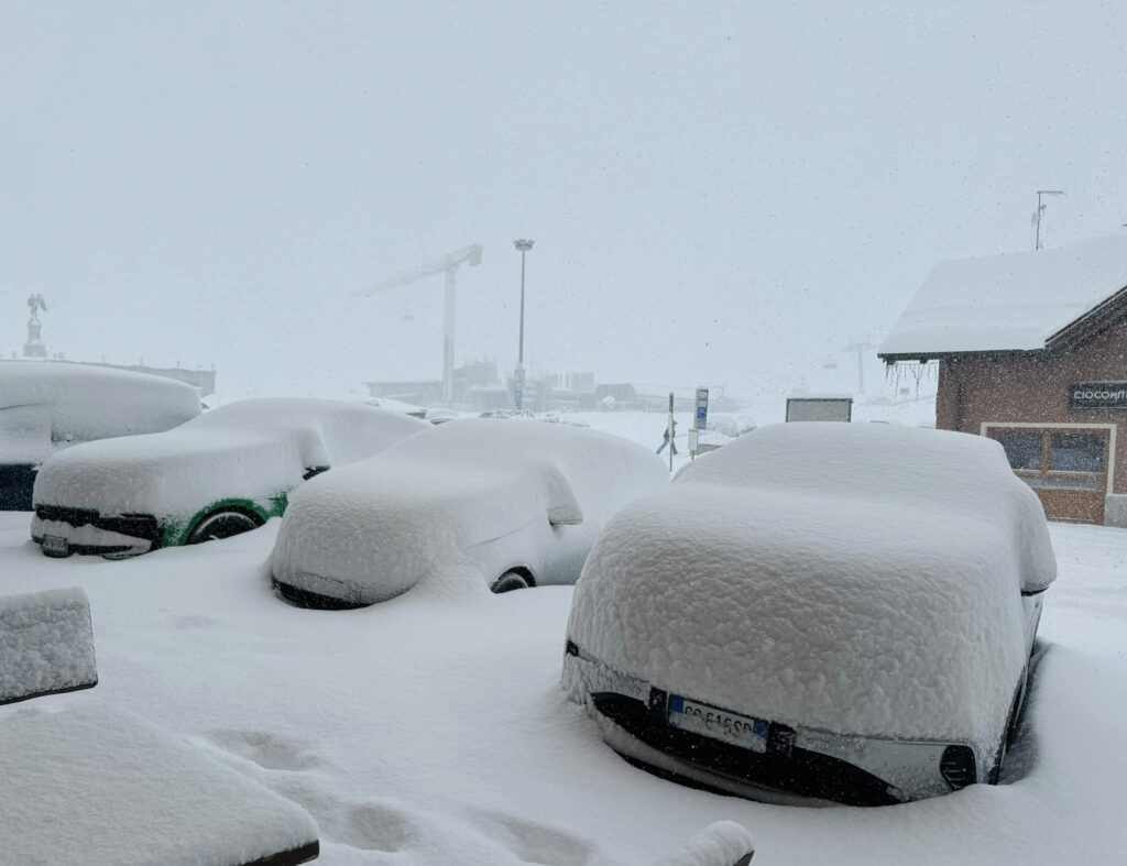 Heavy Snowfall in the Alps